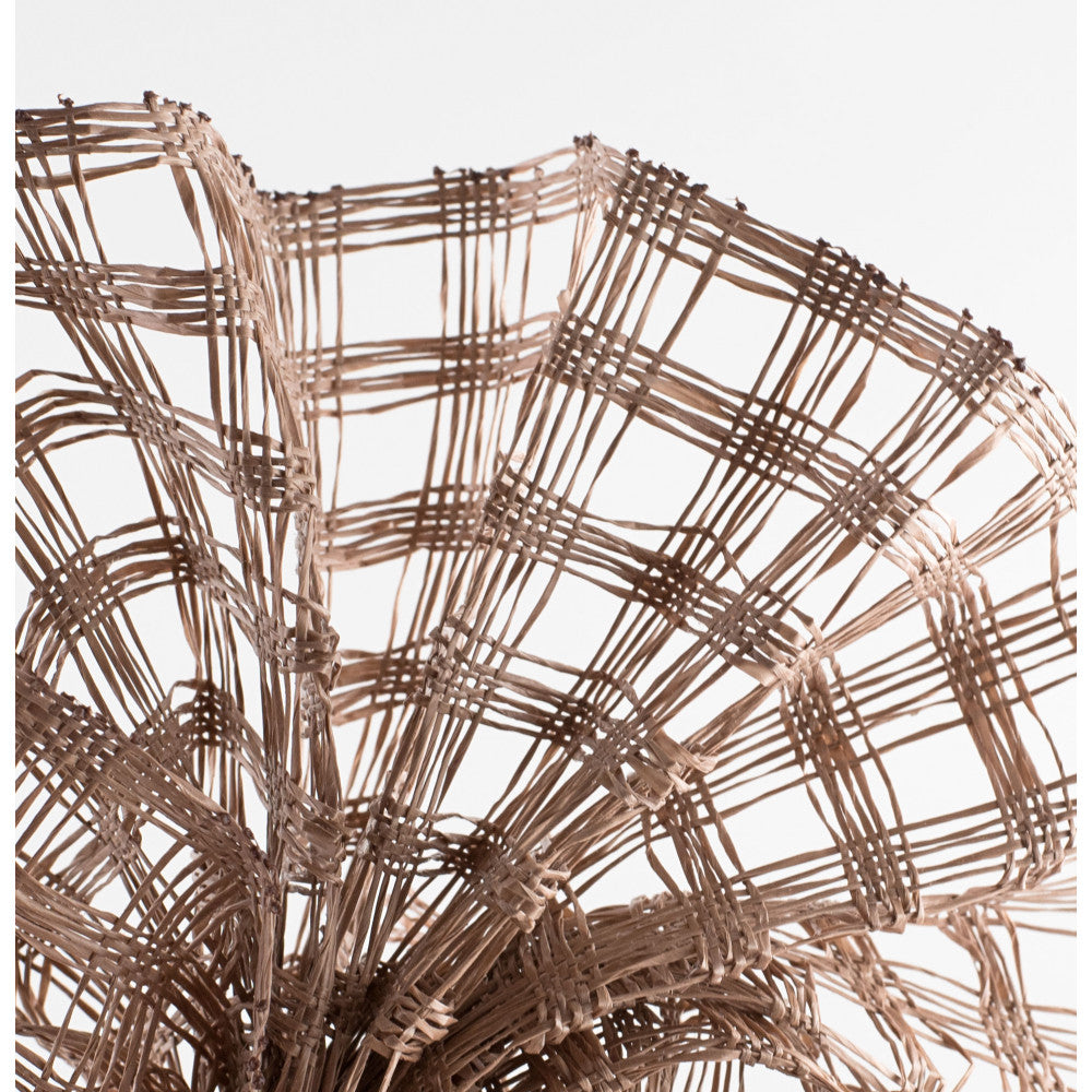 10"x10yd Poly Burlap Check Mesh, Brown SU36 – KRINGLE DESIGNS